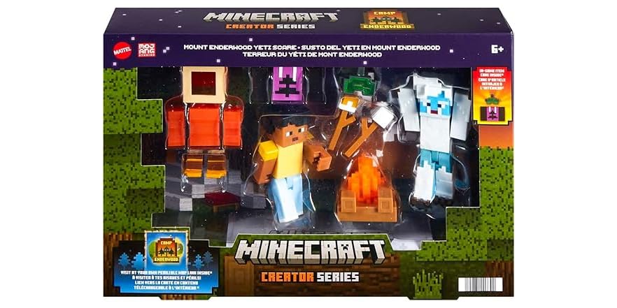 Mattel Minecraft Game Action Figures