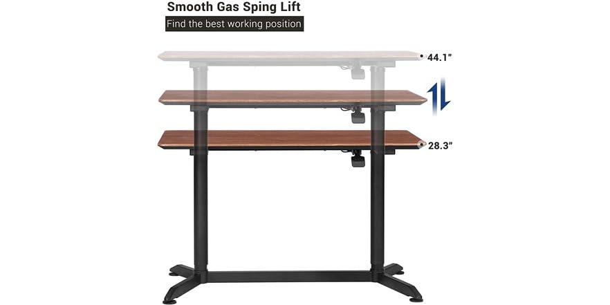 SONGMICS Adjustable Standing Desk