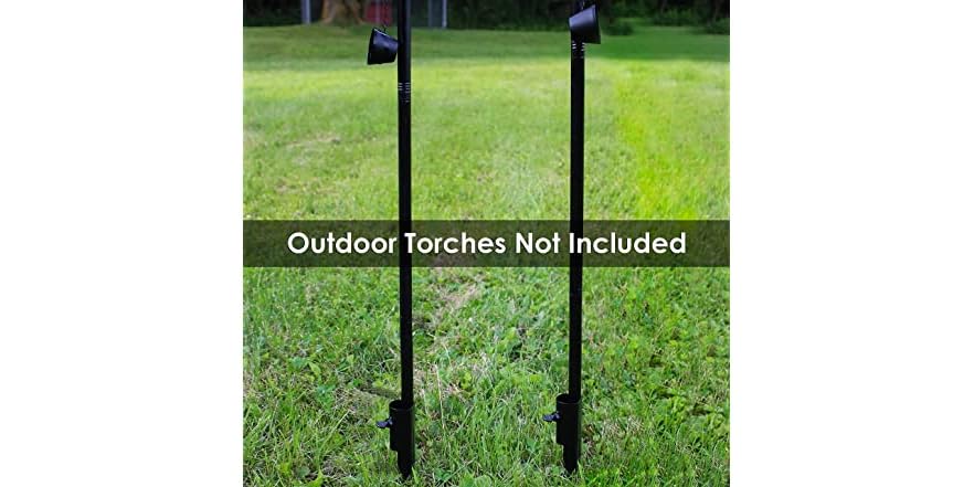 Set of 4 Sunnydaze Universal Ground Stake