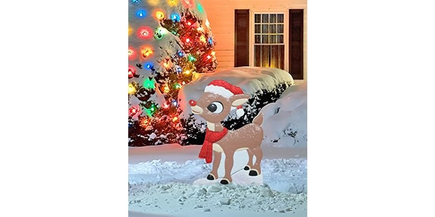 Product Works 24" Metal Rudolph Decor