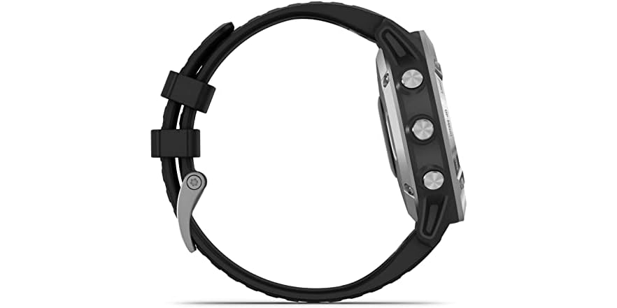 Garmin fenix 6 - Silver with Black Band