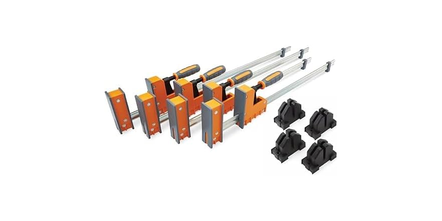 BORA 571650 8pc 24in & 40in Parallel Clamp Set