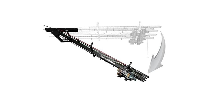 Retract-A-Rack Mounted Storage Unit