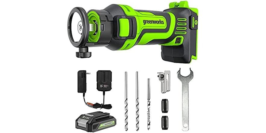 Greenworks 24v Speed Saw Rotary Cut Tool