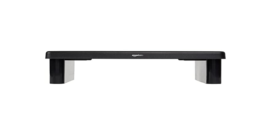 Amazon Basics Adjustable Monitor Riser Desk Stand