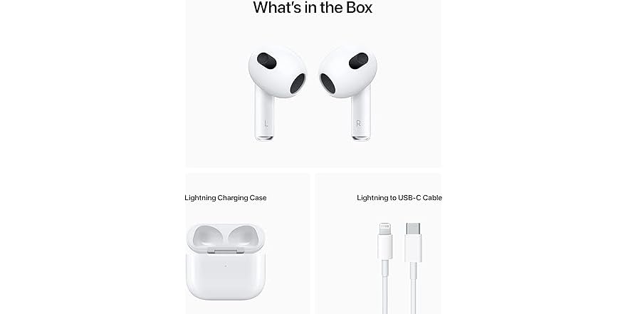 Apple AirPods (3rd Gen) Lightning Charging Case