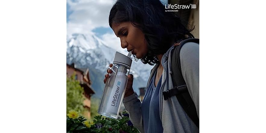 LifeStraw Go Water Filter Bottle 2-Stage