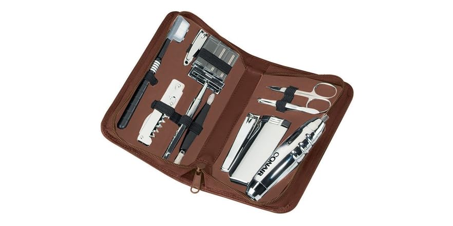 SS Leather Grooming Kit