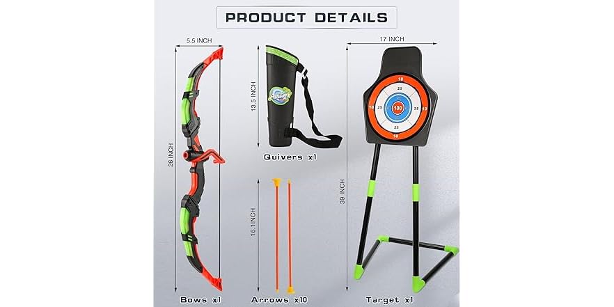 Handwell Archery Toy Set for Kids