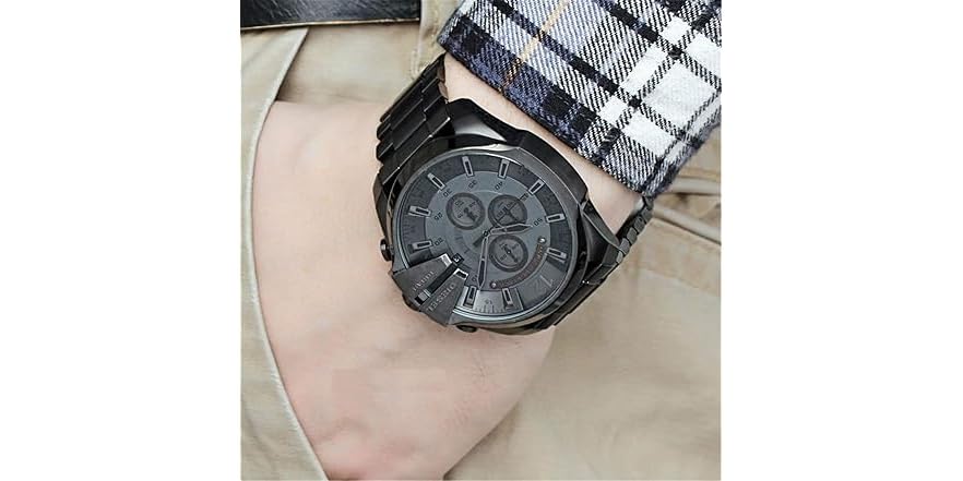 Diesel Mega Chief Watch Men's