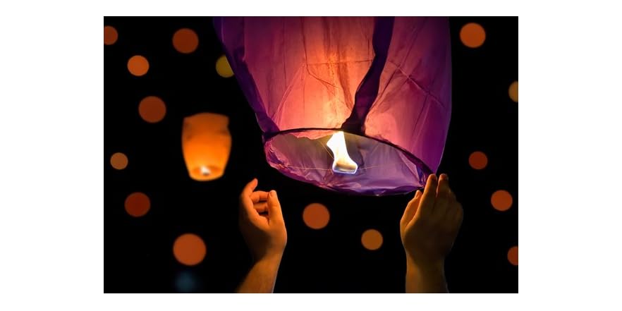 100% Biodegradable Sky Lanterns