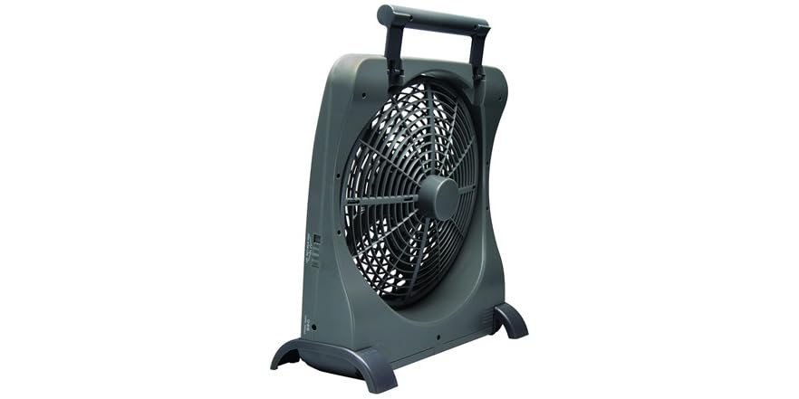 O2COOL 10-Inch Portable Smart Power Fan