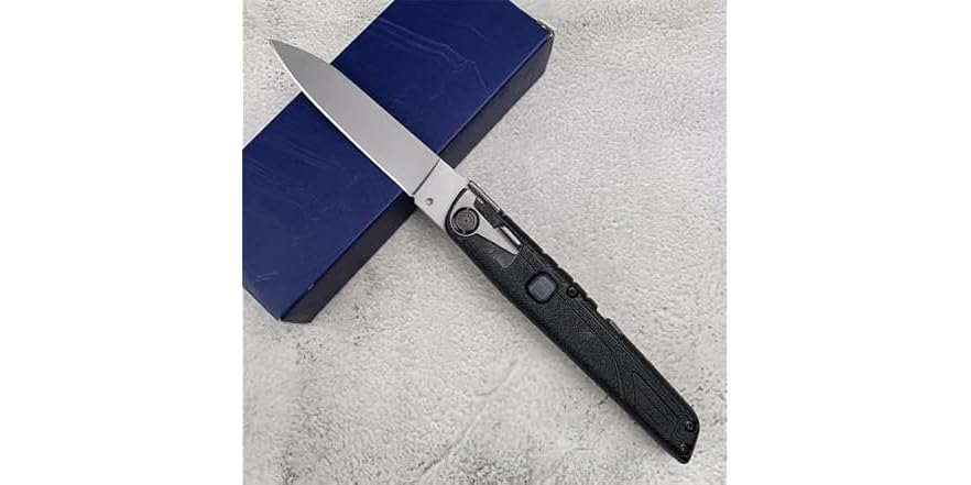 7.7 in Tactical Button Lock Knife