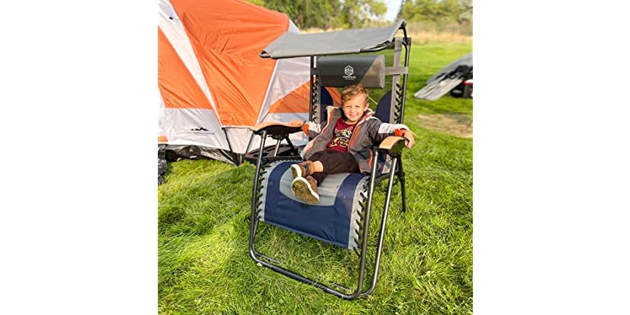 Coastrail Outdoor Zero Gravity Chair w/ Canopy
