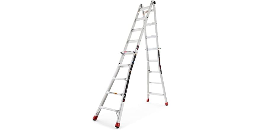 Lift Ladders 22 ft. Reach Aluminum Multi-Position Ladder