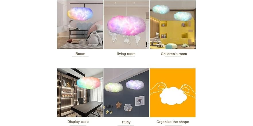 3D Cloud Lightning Light Kit With App