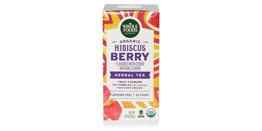 Whole Foods Organic Tea 20ct Box