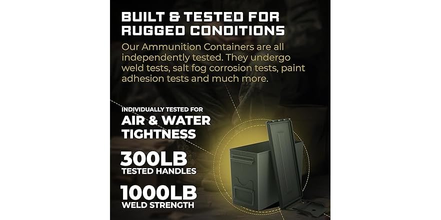 Marine Defense Packaging 30Cal Ammo Can
