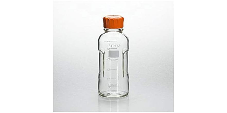 Pyrex Slimline Media Bottle Easy Pour Corning Glass