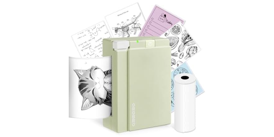 ORGBRO Sticker Printer