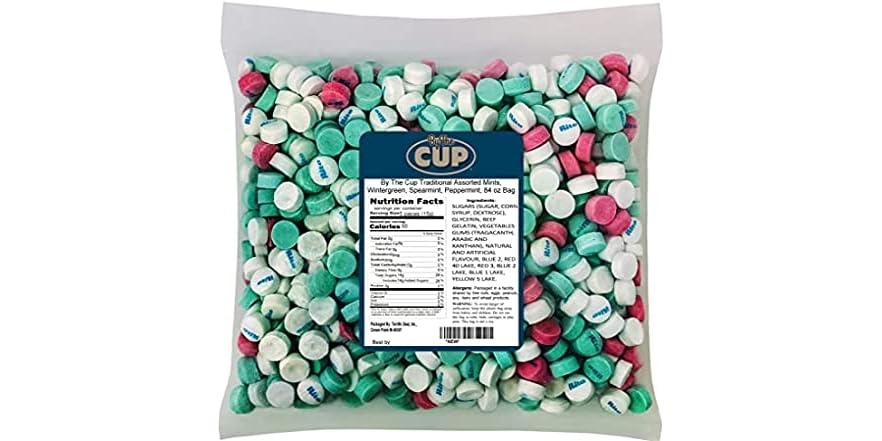 Assorted Mints, 84 oz Bag