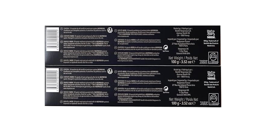 (60 Count) Nespresso Inizio VertuoLine