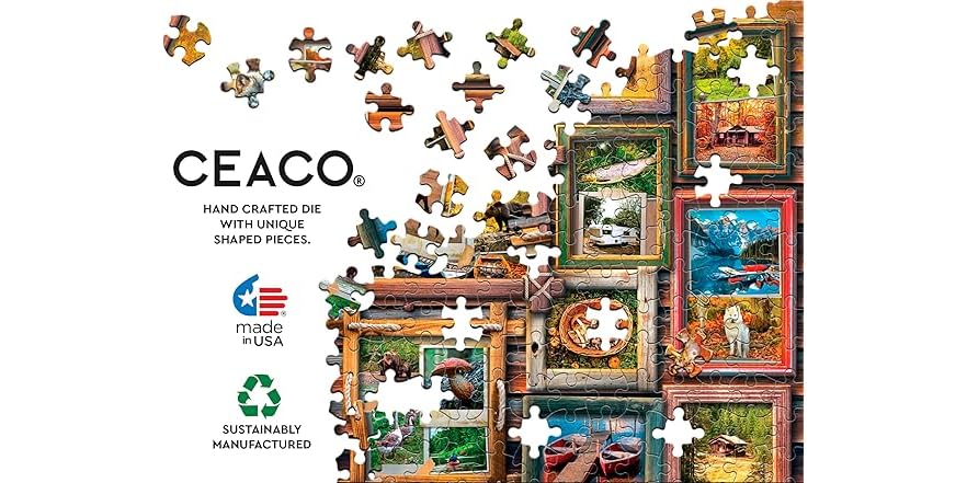 Ceaco - Rustic Frames - 1000 Pc Puzzle