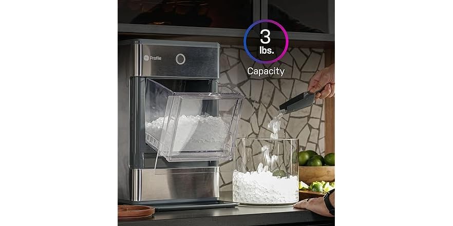 GE Opal 1.0 Ice Maker Silver (Open Box)