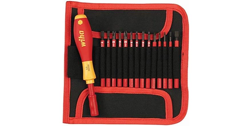Wiha 28390 Insulated Interchangeable Set 15pc