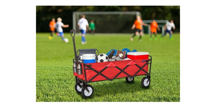 Mac Sports Folding Outdoor Utility Wagon (Open Box)