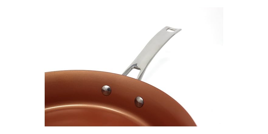 CONCORD 8 Pc Ceramic Coated Copper Cookware