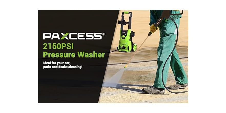PAXCESS Pressure Washer 2.6 GPM