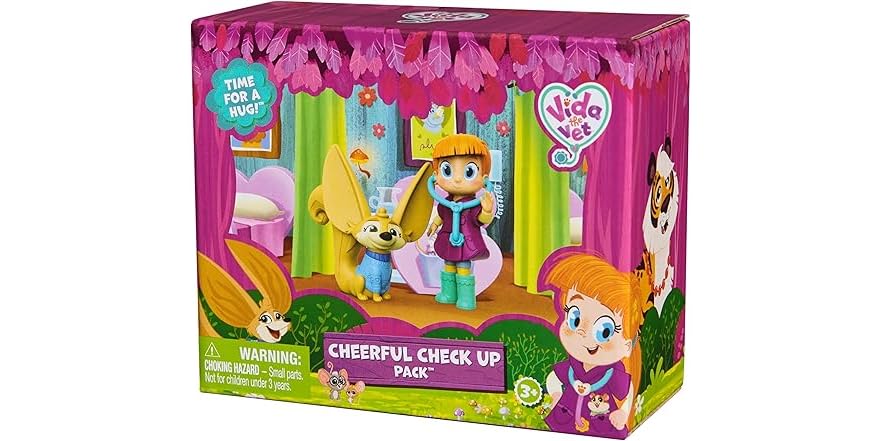 Vida the Vet, Cheerful Check Up Pack with Vida & Kipp