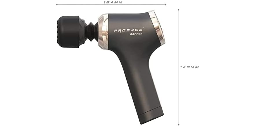 Igia Prosage 4-Head Copper Pro-Therapy Massage Gun (Open Box)