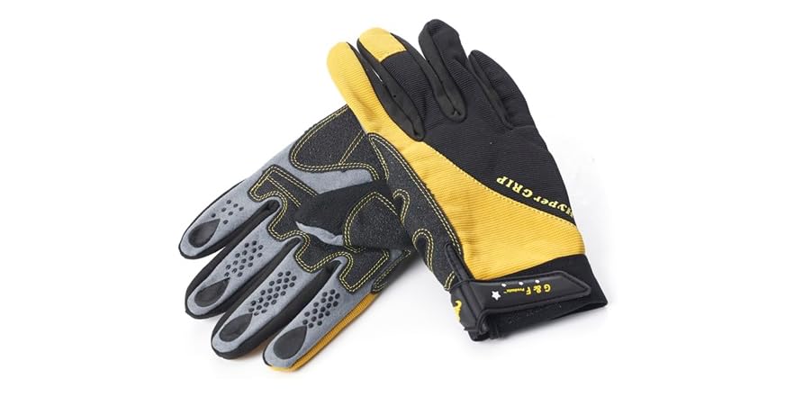 G & F Hyper Grip Non-Slip Work Gloves