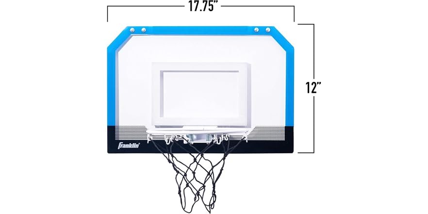 Franklin Sports Mini Basketball Hoops-Indoor Over The Door Mini Hoop ...
