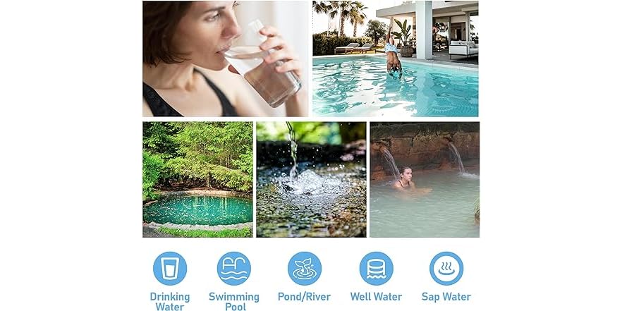 6 Pack Coliform Bacteria Water Test Kit