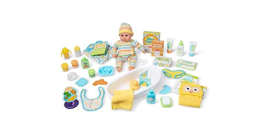 Melissa & Doug Deluxe Doll Set (FFP) (Open Box)