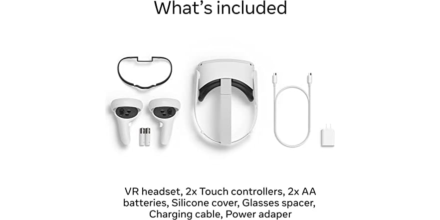 Meta Quest 2 Advanced All-In-One Virtual Reality Headset (256GB)