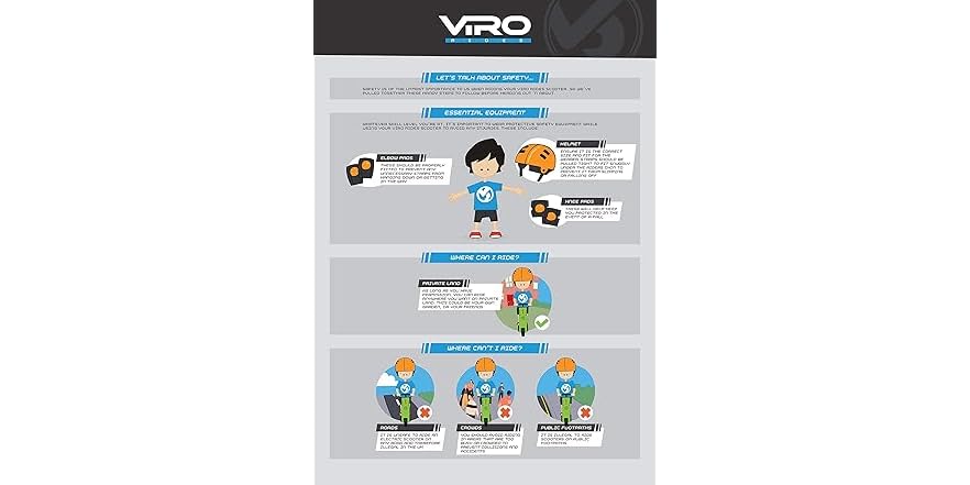 VIRO Rides VR 550E Rechargeable E-Scooter