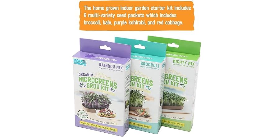 Back to the Roots DIY Microgreen Grow Kit