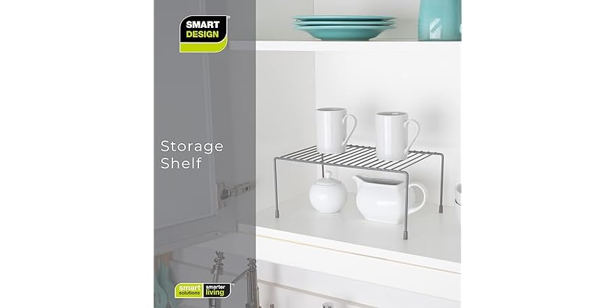 Smart Design Classic Storage Shelf – Set of 6