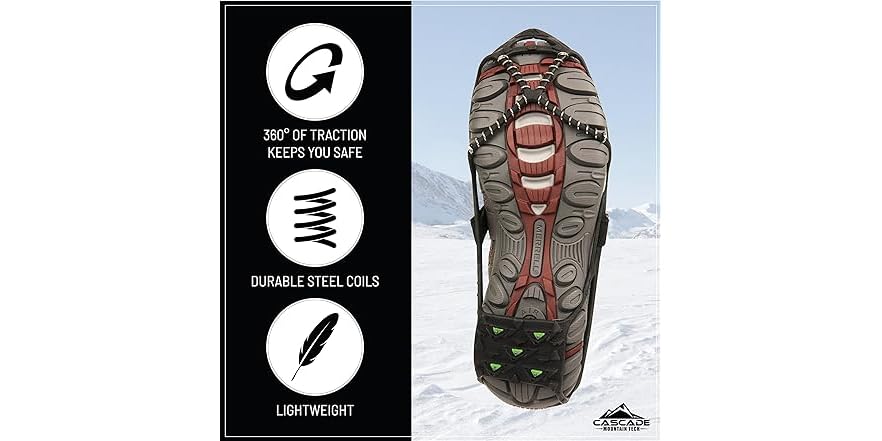 Cascade Mountain Tech Ice Traction Cleat