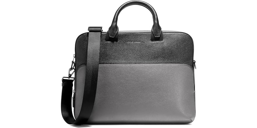 Cole Haan Leather Attache, Tornado (Open Box)
