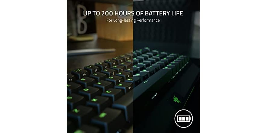 Razer BlackWidow V3 Mini 65% Wireless Mechanical Keyboard
