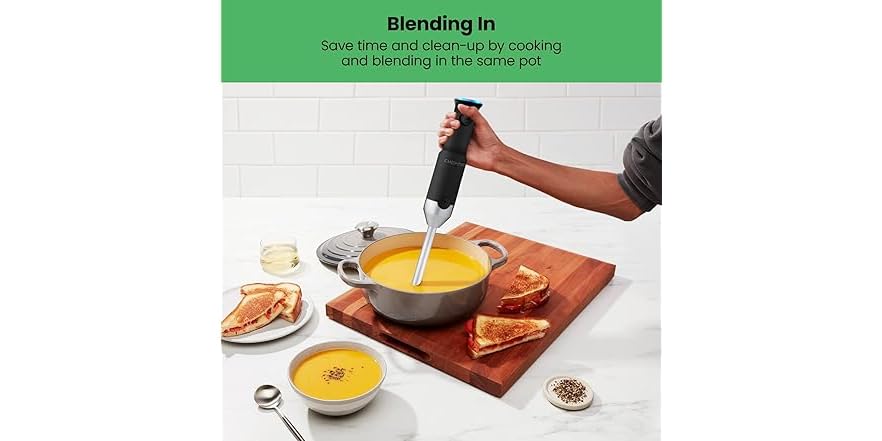 Chefman Power Portable Immersion Blender