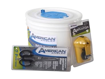 Insulated Minnow Bucket with Aerator