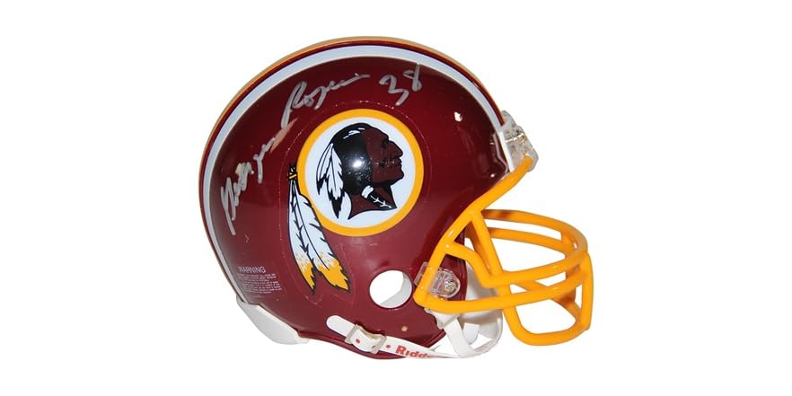George Rogers Redskins Mini Helmet, #38
