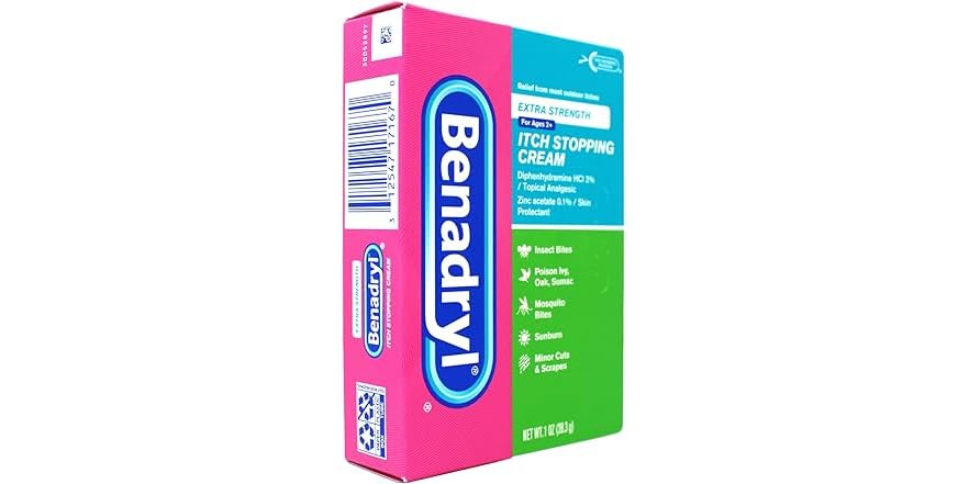 Benadryl Extra Strength Anti-Itch Relief Cream