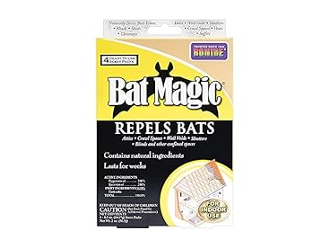 Bonide Bat Magic Bat Repellent, Pack of 4
